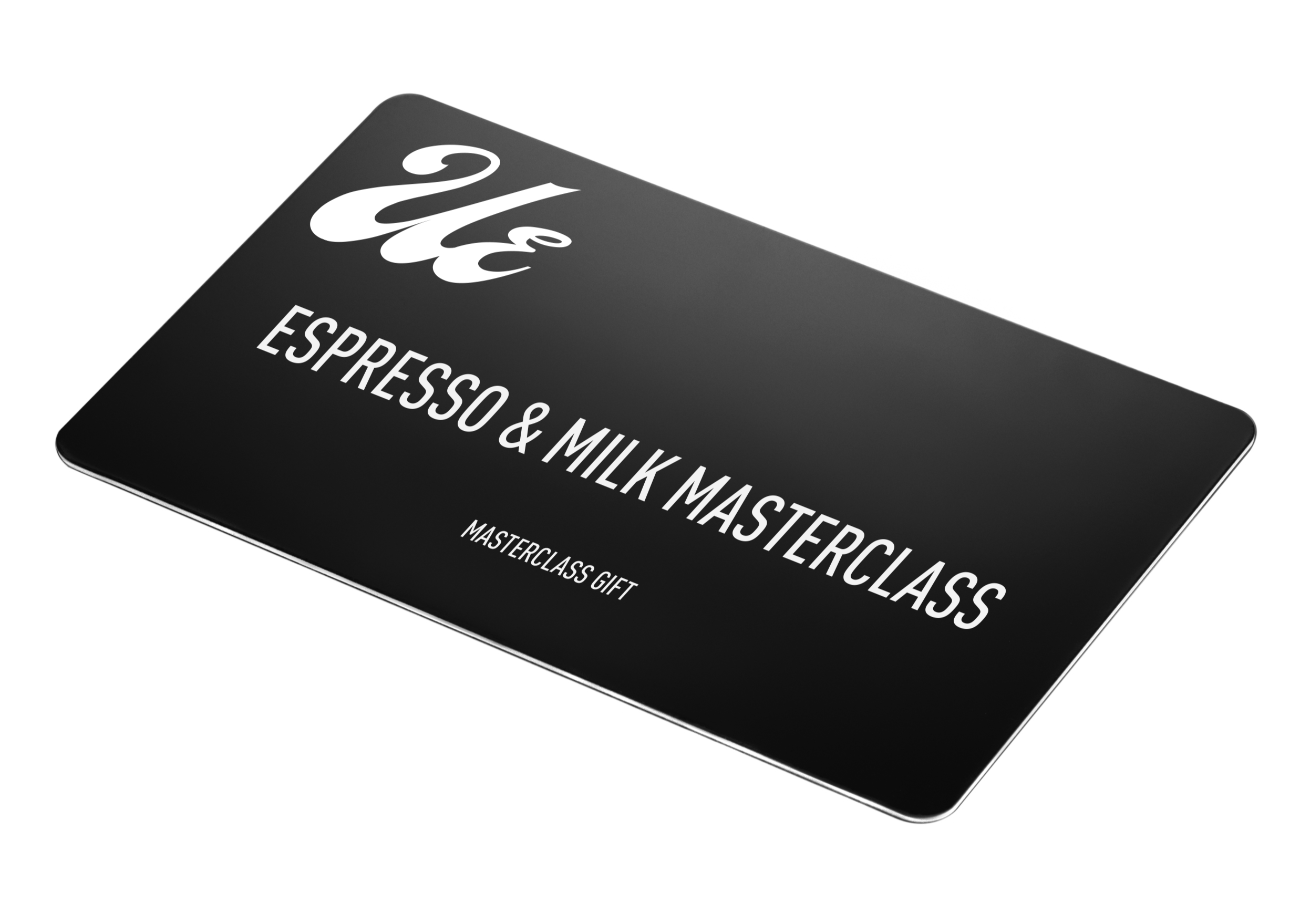Espresso & Milk Masterclass Gift Card by Ue Coffee Roasters